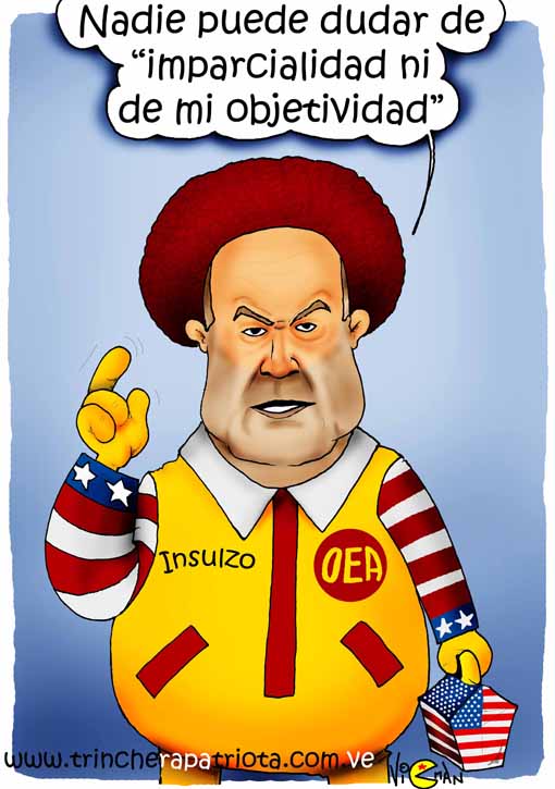 (La caricatura de viCman) El Ronald Mc Insulzo