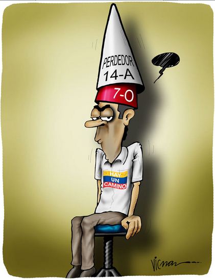 la caricatura de Vicman