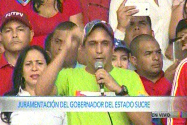 Fue juramentado Edwin Rojas como gobernador del estado Sucre