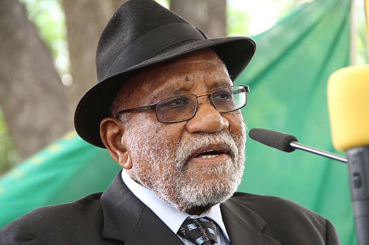 Namibia llora la pérdida de su gran independentista, Toivo ya Toivo
