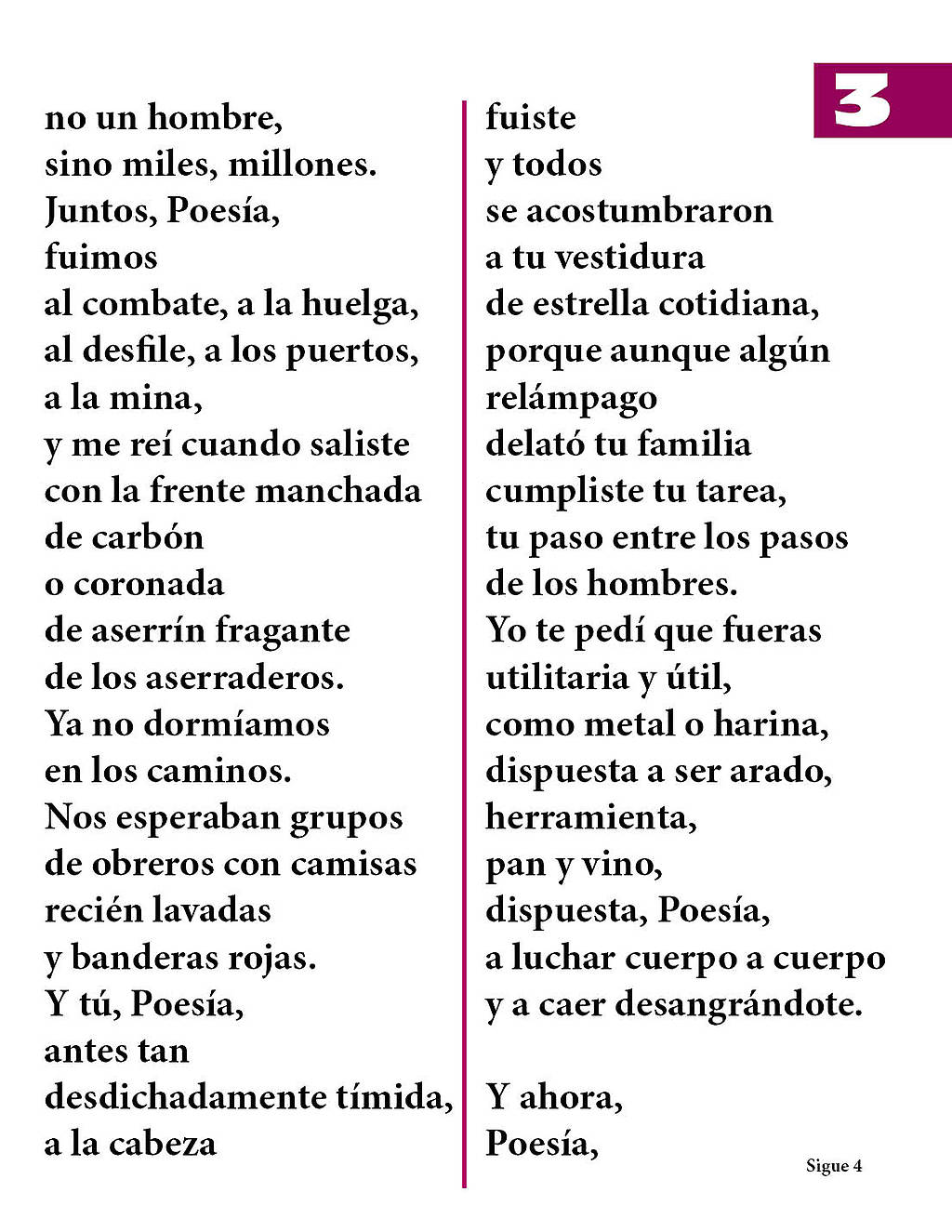 En el Día de la Poesía: Pablo Neruda, Oda a la poesía...