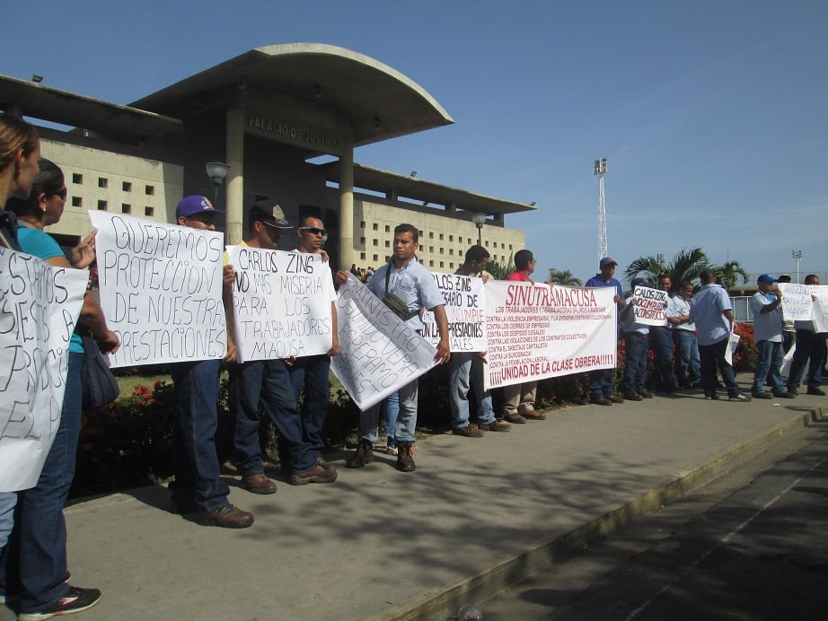 Obreros de MACUSA y Alimentos Super S exigen al Gobierno reactivación ...