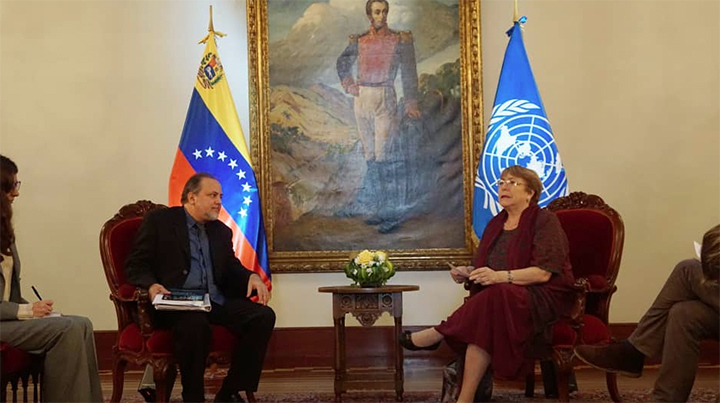 Michelle Bachelet inició el ciclo de reuniones con autoridades de ...