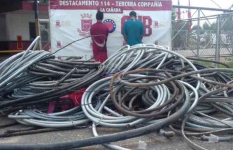 Cantv recuperó más de 52 toneladas de material estratégico