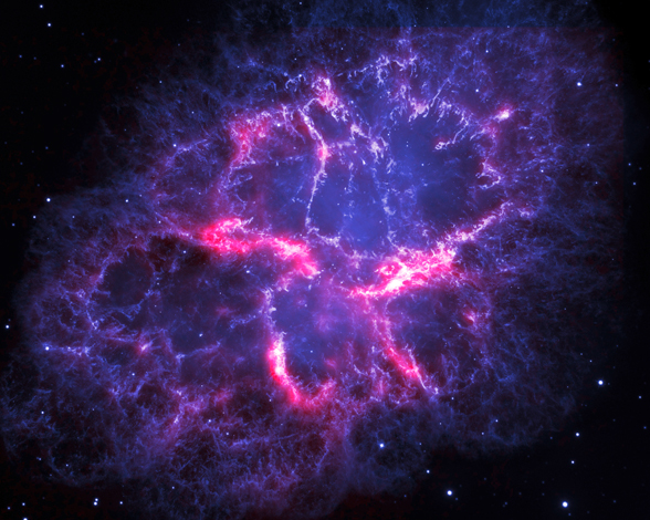 Nebulosa del Cangrejo golpea nuestro planeta con la mayor radiación ...