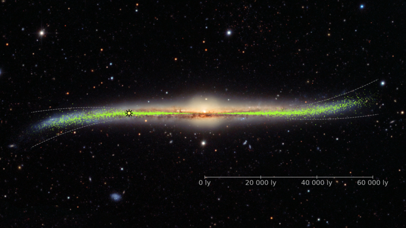Científicos crearon el mapa 3D más realista y detallado de la Vía Láctea