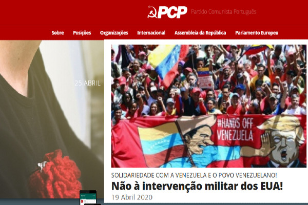 Venezuela agradece solidaridad del Partido Comunista de Portugal al ...