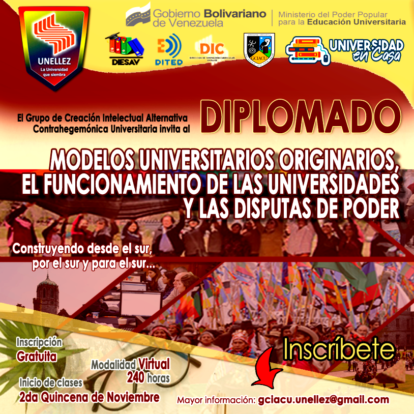 Diplomado "Modelos Universitarios Originarios: El Funcionamiento de las ...