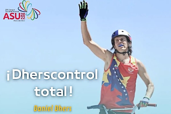 (VIDEO) Daniel Dhers ganó medalla de plata en los Juegos ODESUR