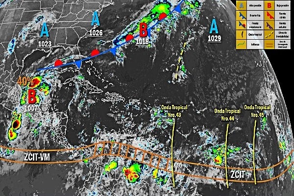 En los próximos días tres nuevas ondas tropicales impactarán a Venezuela