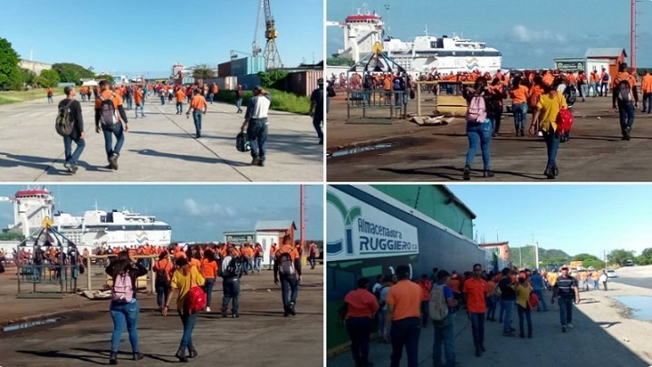 Carabobo: trabajadores de Dianca salen a la calle en Puerto Cabello ...