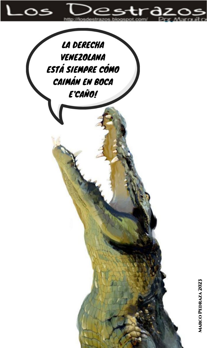 (Caricatura) Los Destrazos por Marquitos: Los Caimanes de la Pupu