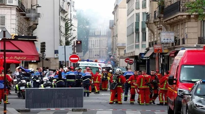 Francia: explosión en París deja 29 heridos
