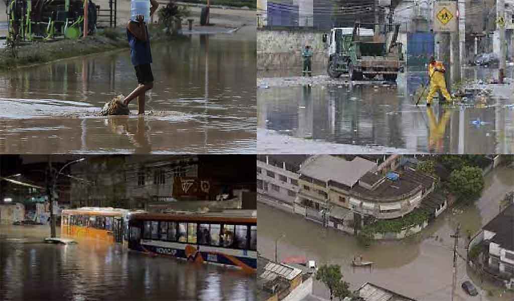 Brasil: más de 100 mil personas afectadas por temporal en Río de Janeiro