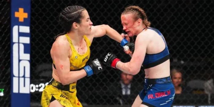 Venezolana Verónica Hardy consiguió su tercera victoria consecutiva en UFC