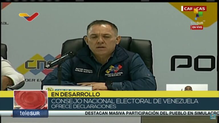 (VIDEO) CNE dice que está preparado para entregar resultados rápidos el ...