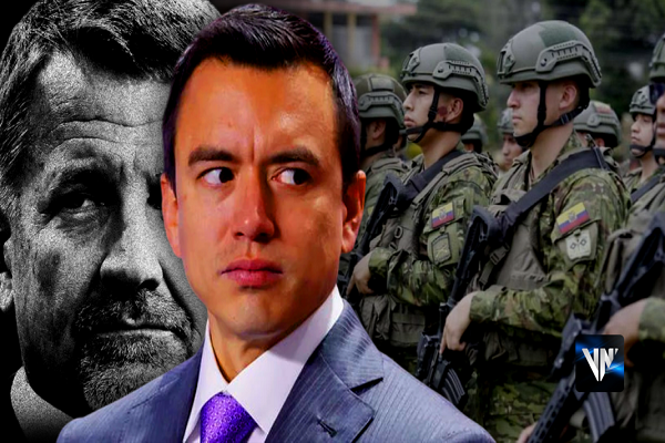 Noboa subestima a la Fuerza Armada de Ecuador y contrató al mercenario Erik Prince para su campaña